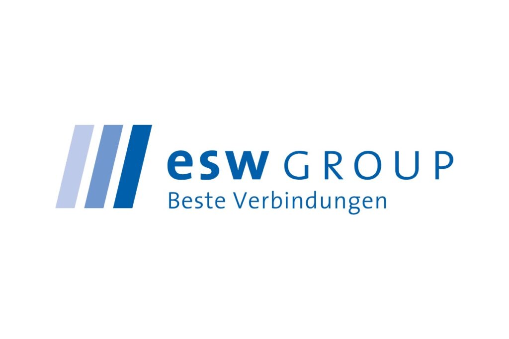 Esw Logo ESW Letter Logo Design With Polygon Shape. ESW Polygon And